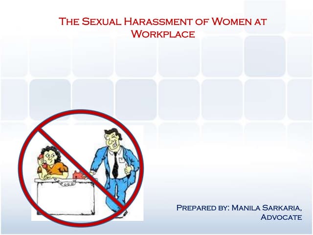 Sexual harassment awareness session | PPT
