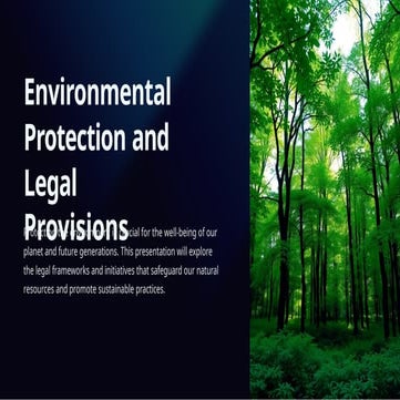 protection and legal provisions.pptx:sustainable engineering | PPTX