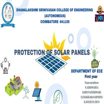 PROTECTION OF SOLAR PANELS IoT pdf.2025. | PPT