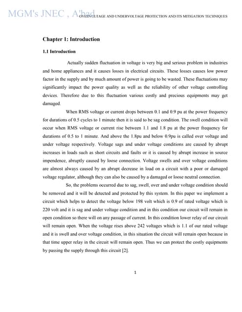 SPD Surge Protection Chart | PDF