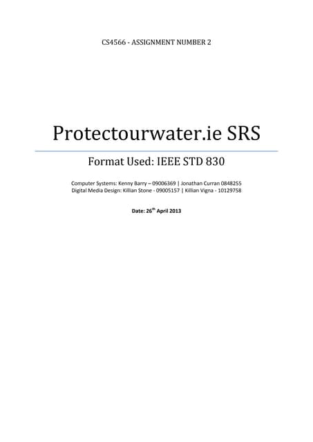 Online property management system design document | PDF