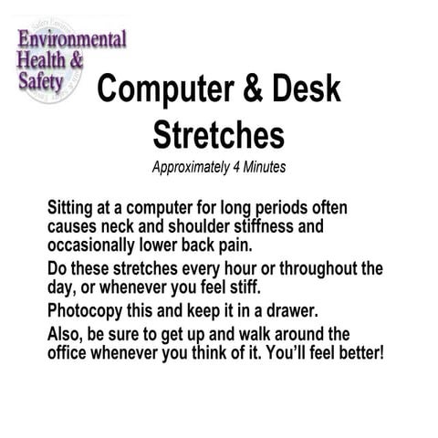 Computer Stress Exercise | PPS