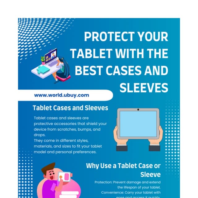 Protect Your Tablet with the Best Cases and Sleeves | PDF
