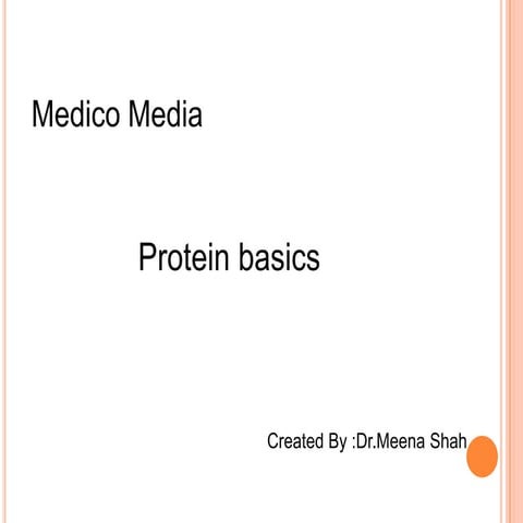 Protein Basics | PPT