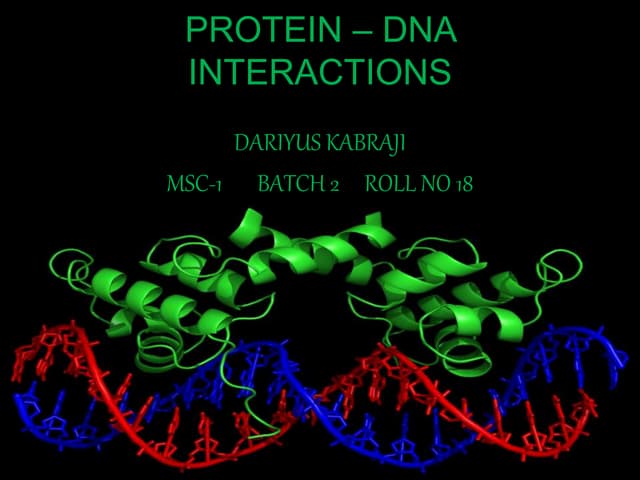 DNA protein interaction.pptx