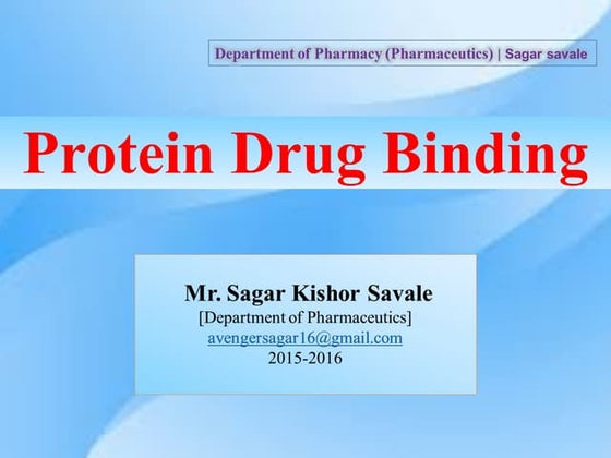 Drug distribution | PPT