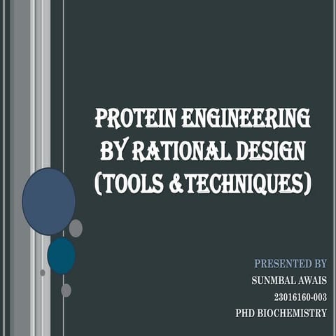 Protein Engineering by Rational Design (Tools & Techniques).pdf