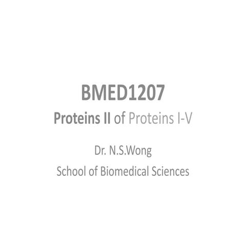 "Powerful Protein: Unveiling Nature's Building Blocks" | PPT