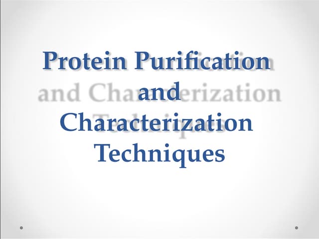 Subcellular fractionation and marker proteins | PPTX