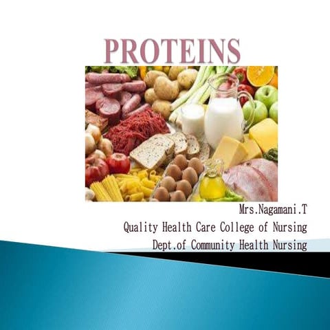Proteins | PPTX