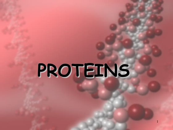 Protein_Presentation.pptx classification | PPTX