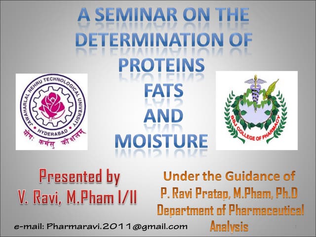 Test for Protein practical | PPTX