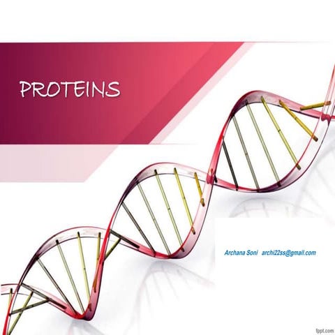 Proteins ppt | PPT