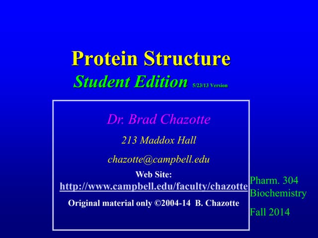 Ppt Protein Structure Prediction Powerpoint Presentation Ppt