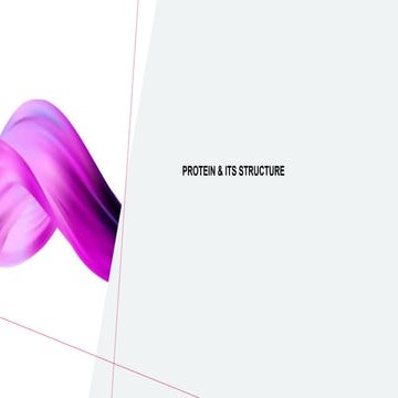 proteins with its detailed structures.pptx