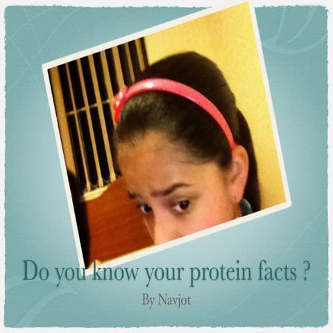 Protein questions and answers | KEY