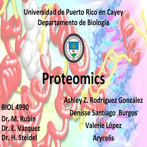 Proteomica 2 | PPT