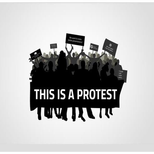 Protest Presentation Template | PDF
