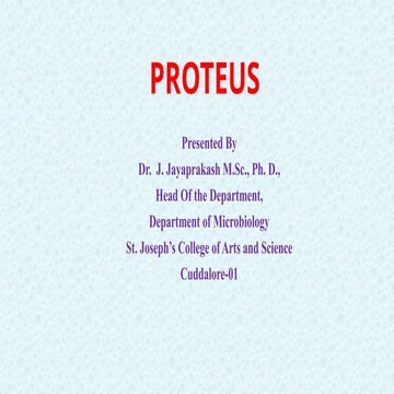 proteus by Dr j.jayaprakash Cuddalore.pptx