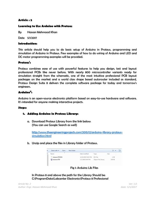 Gsm library for proteus the engineering projects | PDF