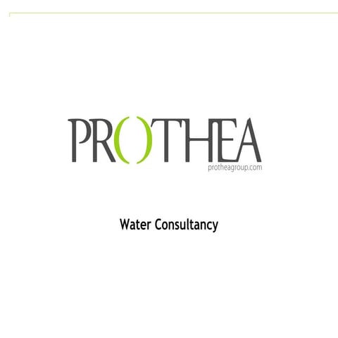 Prothea Water | PDF | Environmental Services Industry | Industries