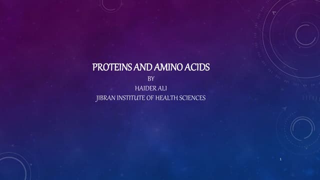 aminoacids types and function, classification | PPTX | Chemistry | Science