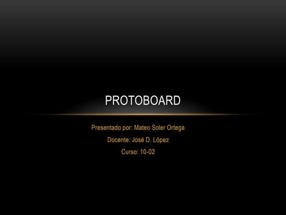 Diseño de Circuitos en Protoboard | PDF