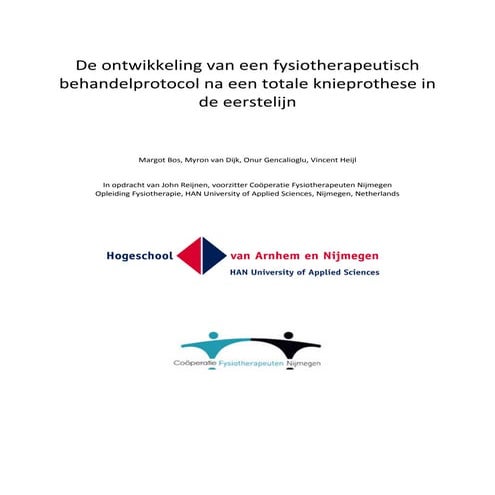 Behandelprotocol TKP | PDF