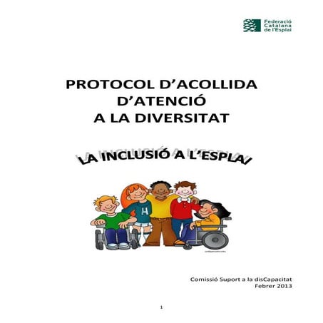 Protocol acollida atenció a la diversitat | PDF