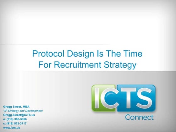 VL Presentation: Managing Protocol Deviation using Authorization Codes | PPT