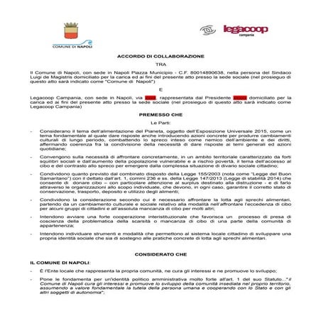 Protocollo Comune Legacoop | DOC
