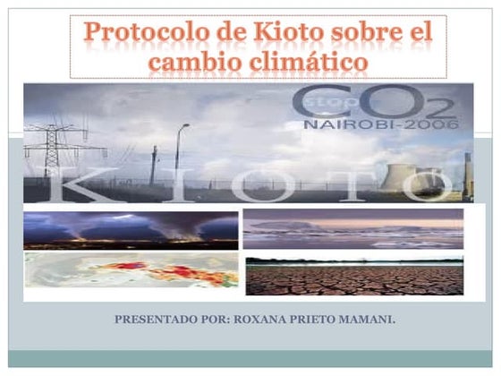 Protocolo de kioto | PPTX