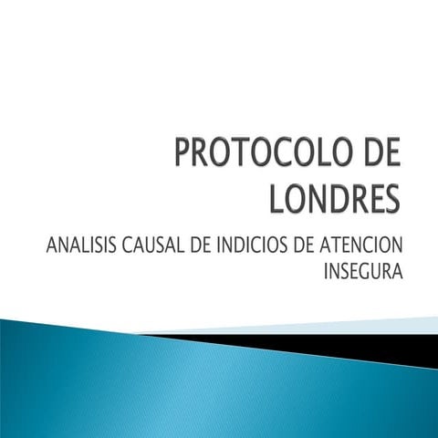 Protocolo de londres | PDF
