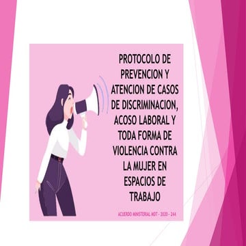 PROTOCOLO DE PREVENCION Y ATENCION DE CASOS.pptx | Human Resources | Business