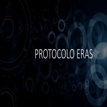 Protocolo ERAS | PPTX