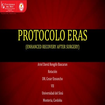 Protocolo E.R.A.S. | PPTX
