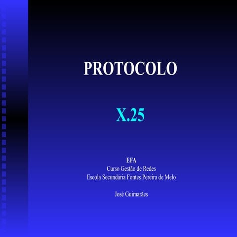 Protocolo x.25