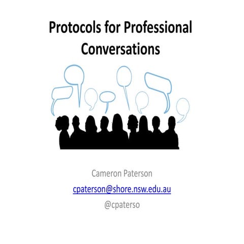 Protocols TeachMeet | PPTX