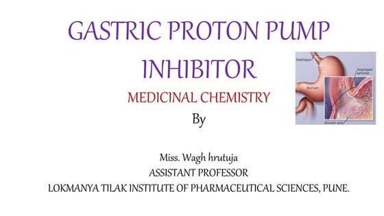 Gastric Proton pump inhibitors | PPT