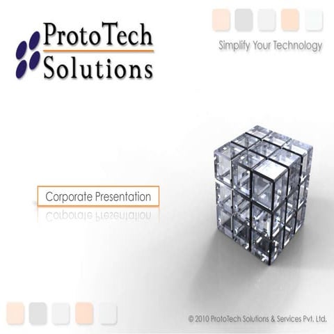 Proto tech corporate profile | PPT