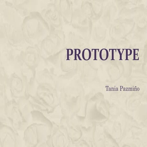 Prototype assignment | PPTX