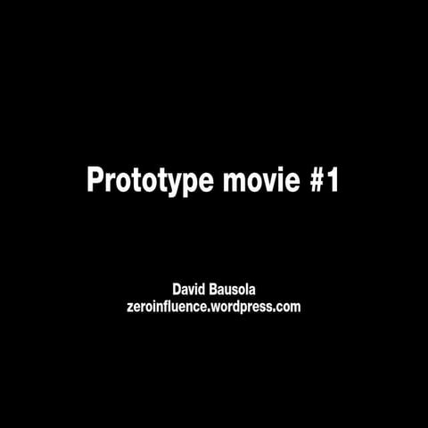 Prototype Movie 1 | PPT