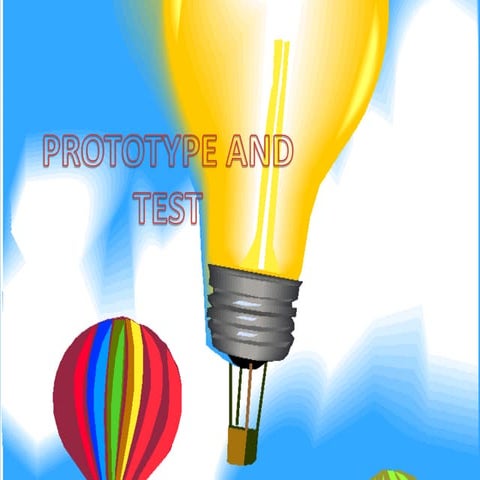 Prototype and test | PPTX