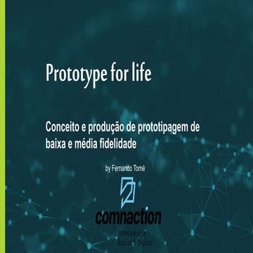 Prototype for life 20 ago2020 | PPT