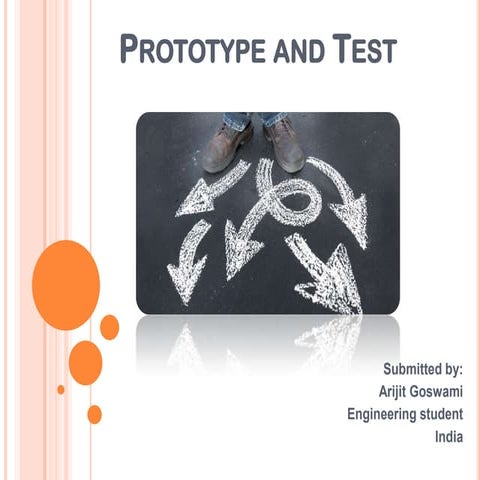 Prototype and Test | PPTX | Education industry | Industries