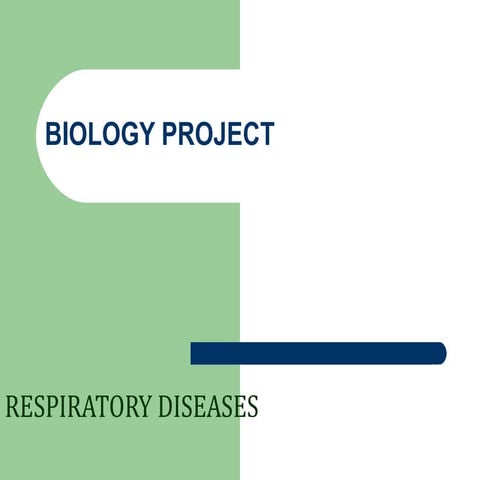 respiratory diseases ppt | PPT
