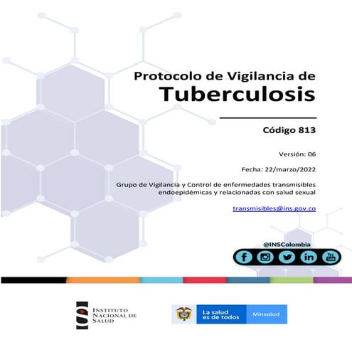 Protocolo.vigilancia de tuberculosis Colombia | PDF