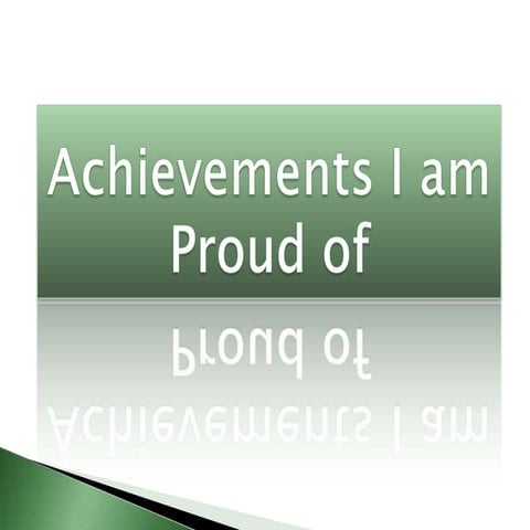 Proud Moments | PDF