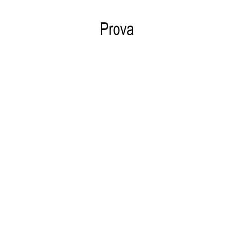 Prova | ODP