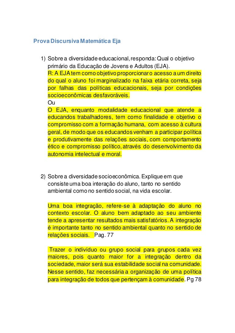 Prova discursiva eja 2017 c